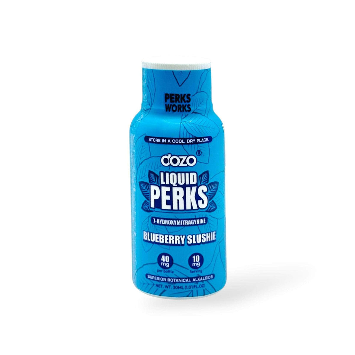 Dozo Liquid Perks Kratom Shots — Quick Clouds